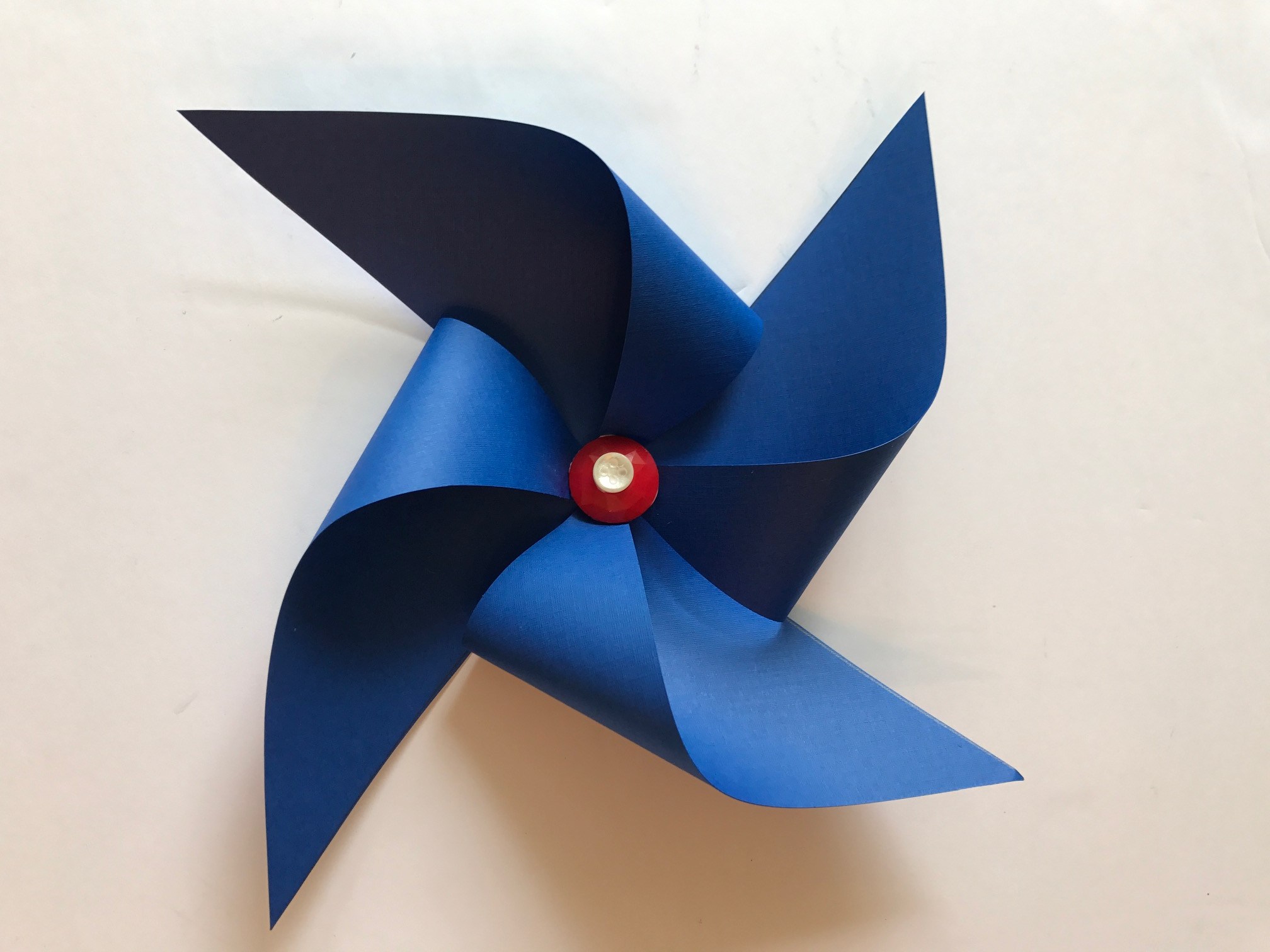 4th of July Pinwheel * Thoughts & Whimsy