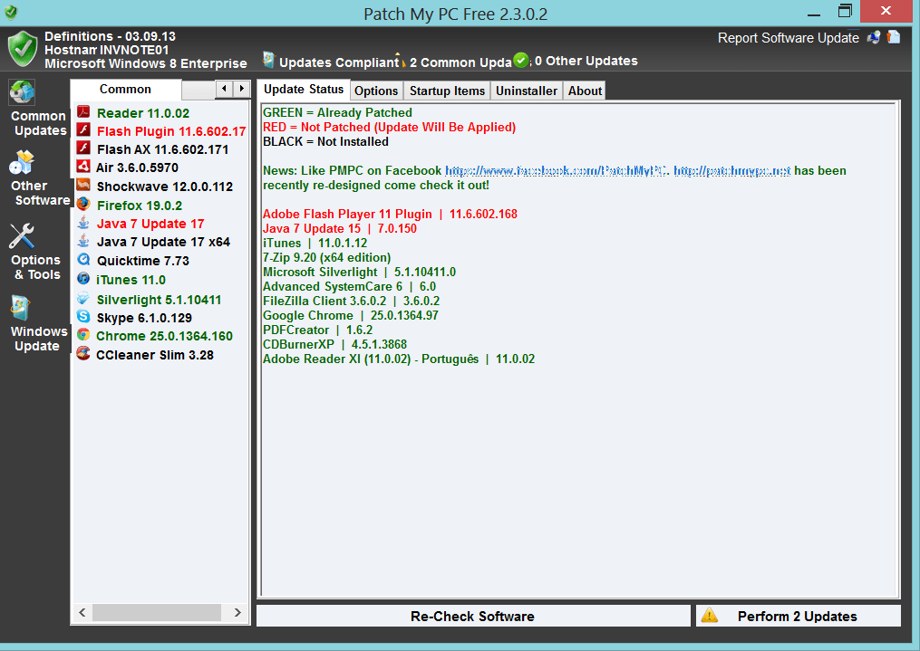 Patch My PC – Ferramenta gratuita para atualização de aplicativos ...