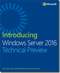 E-Book gratuito: Introducing Windows Server 2016 Technical Preview ...
