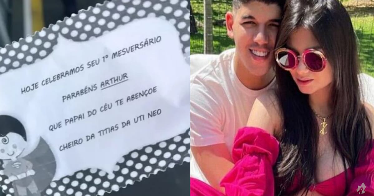Companheira de Zé Vaqueiro celebra o mêsversário de seu bebê - Paz na vida