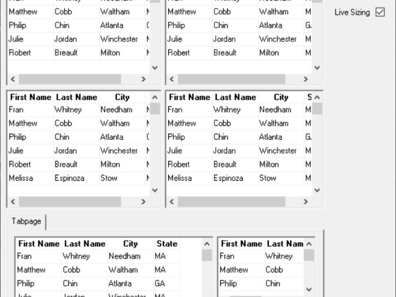 PB Horizontal & Vertical Split Bar - pbdev.id