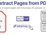 Extract Pages From Pdf Pi7