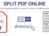 Split Pdf Online Pi7 Pdf Splitter Tool