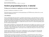 Socket Programming In Java Pdfcoffee Com
