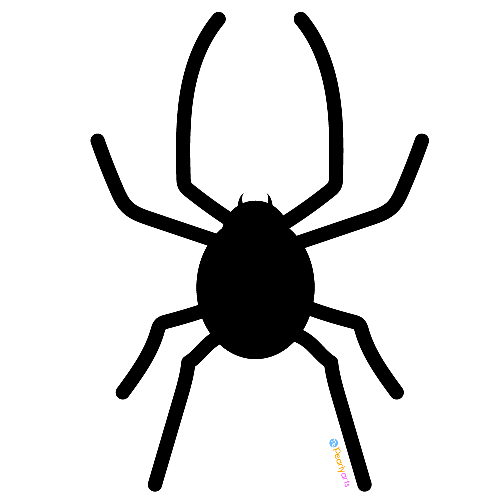 Spider Clipart for Halloween | FREE Download | Pearly Arts