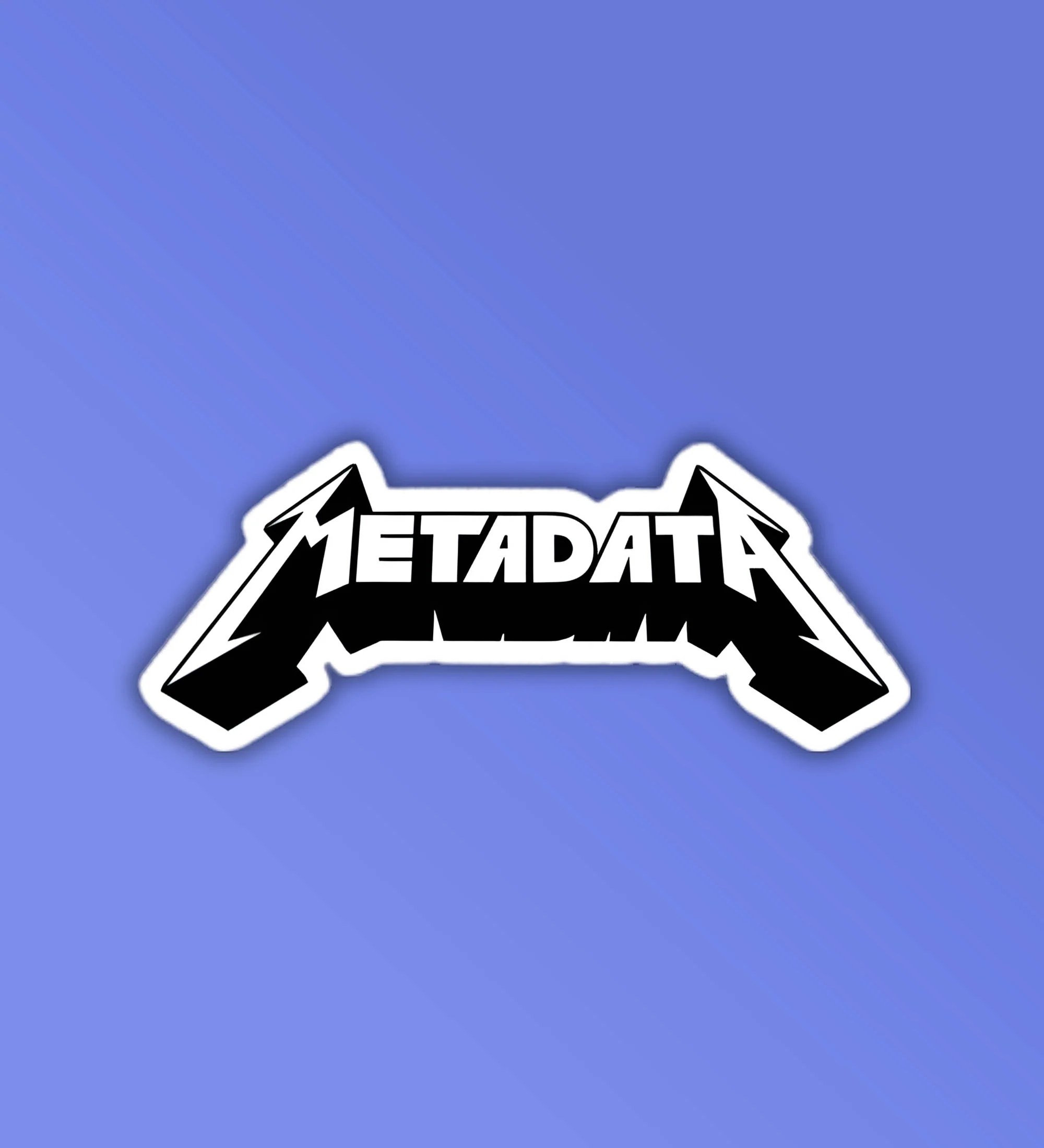 Metadata Programmer Coding Sticker Peeekaboo