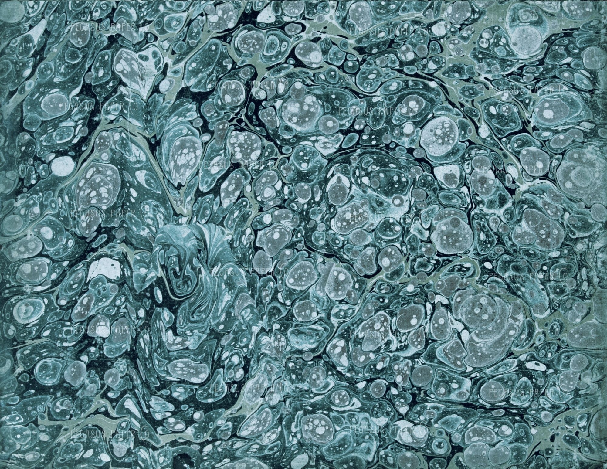 Marbled Paper | Blue