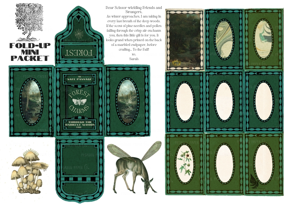Forest Charms Packet - Pegasus Paper Co.