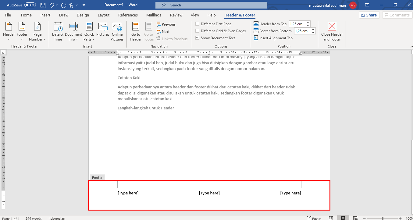 Fungsi Header dan Footer + Cara Kerjanya
