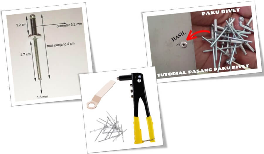 Paku Rivet : Pengertian, Jenis, Sejarah dan Cara Menggunakannya ...