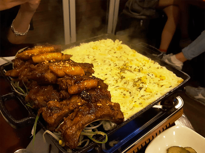 Cheese Ribs at 함지박치즈등갈비 » Pensive Wandering