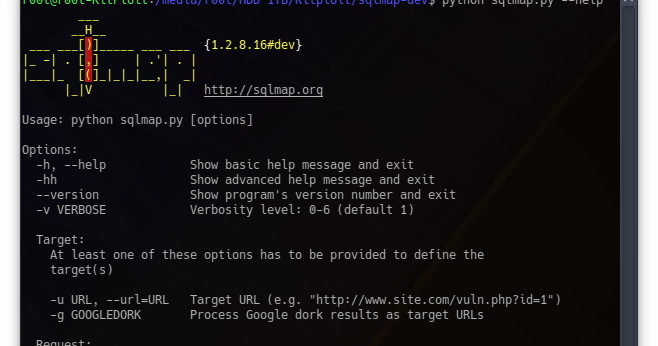 Sqlmap V1 2 8 Automatic Sql Injection And Database Takeover Tool - Professional HD Minimal Arts | Free Download