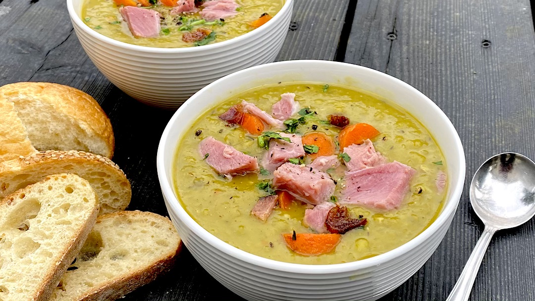 TRADITIONAL SPLIT PEA WITH SMOKY HAM | Pepper & Salt | Handcrafted ...