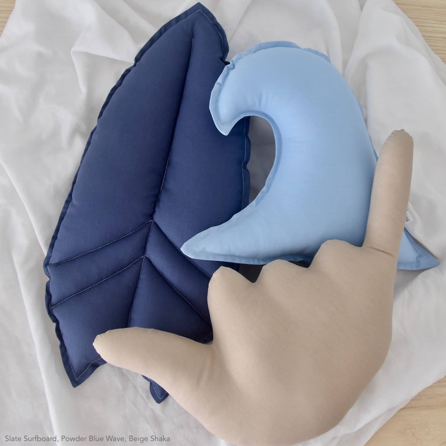 Wave Cushion - Peppermint Tree Creations