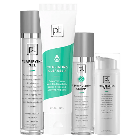 Perfec Tone Starter System Clear Acne Smooth Skin Texture