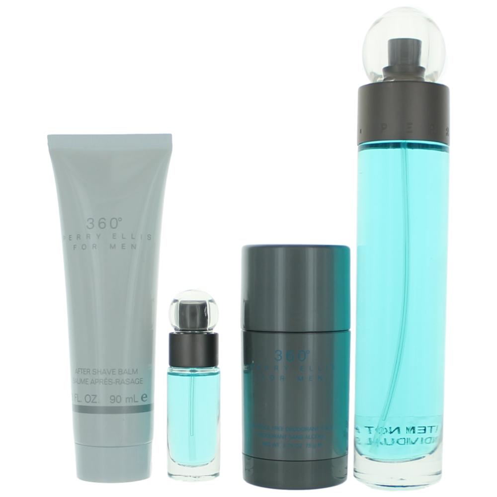 Perry Ellis 360′ By Perry Ellis, 4 Piece Gift Set For Men With ...