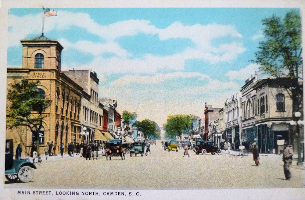 South Carolina Old Main Street Postcards - Peter D. Paul.com