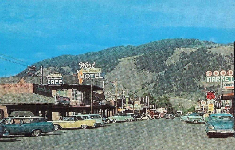 Main Street Postcards Views of Jackson Wyoming