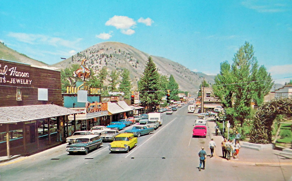 Main Street Postcards Views of Jackson Wyoming