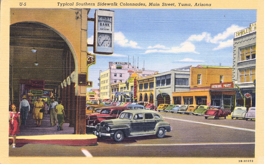 Arizona Yuma Postcards - Peter D. Paul.com
