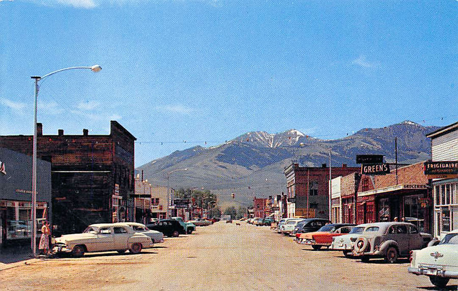 Main Street Postcards views from the State of Idaho