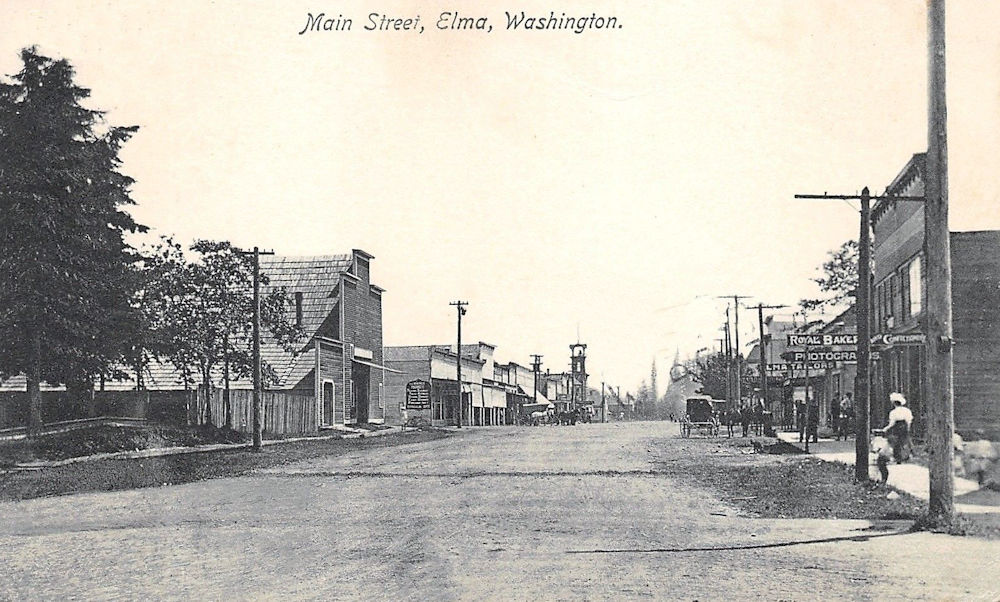 Washington – Elma Postcards - Peter D. Paul.com