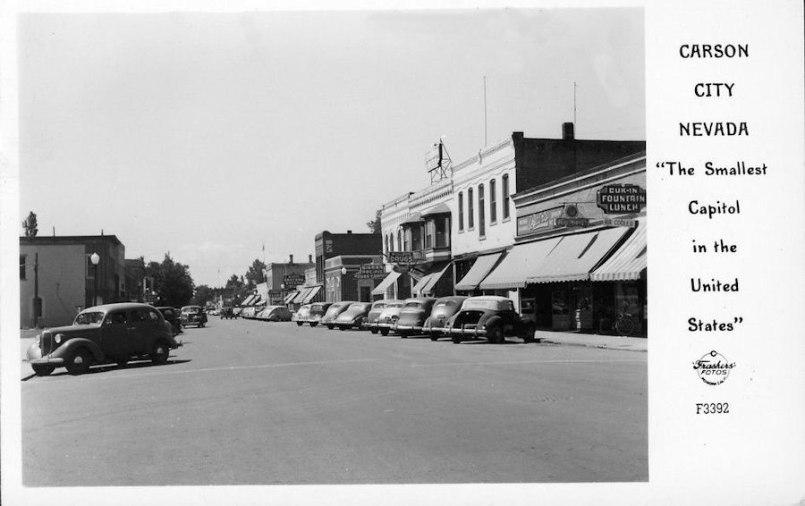 Nevada – Carson City Postcards - Peter D. Paul.com