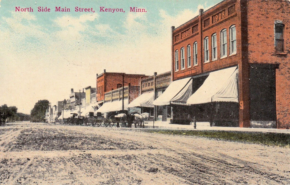 Old Main Street Postcard Views of Minnesota Cities and Towns