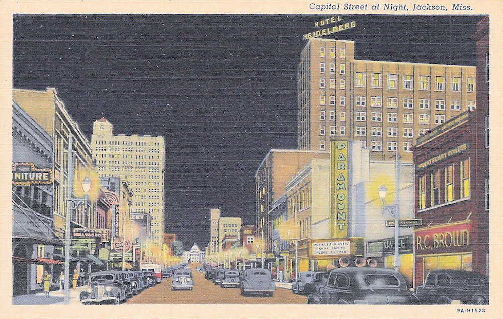 Mississippi – Old Main Street Postcards - Peter D. Paul.com
