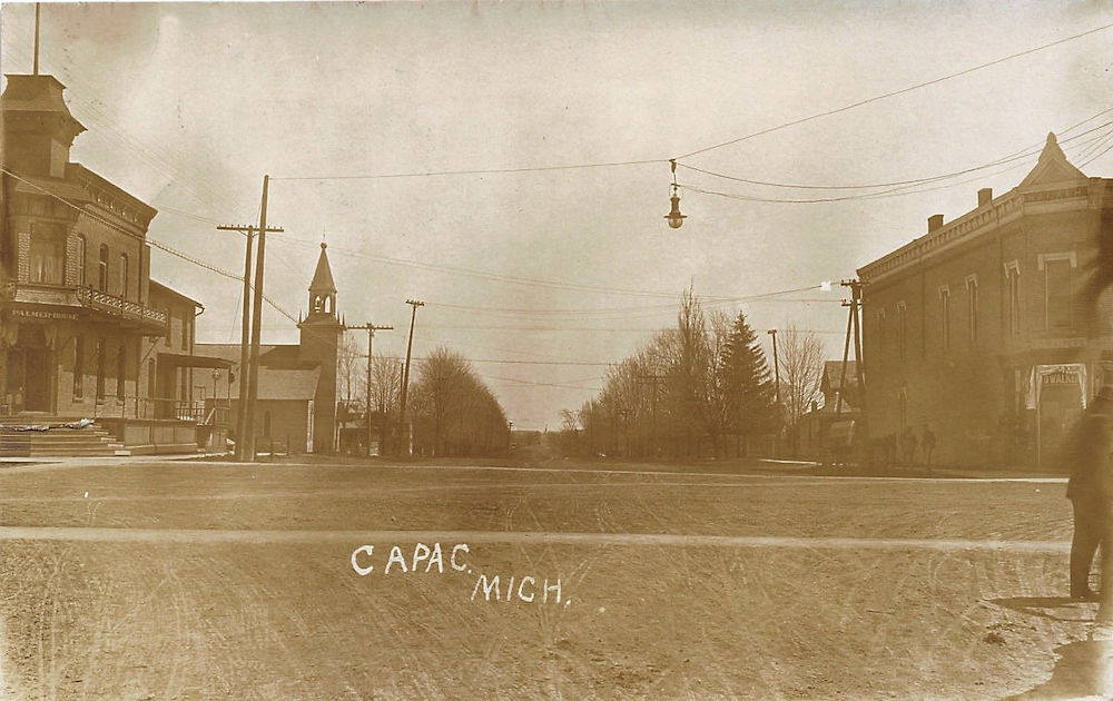 Michigan – Old Main Street Postcards - Peter D. Paul.com