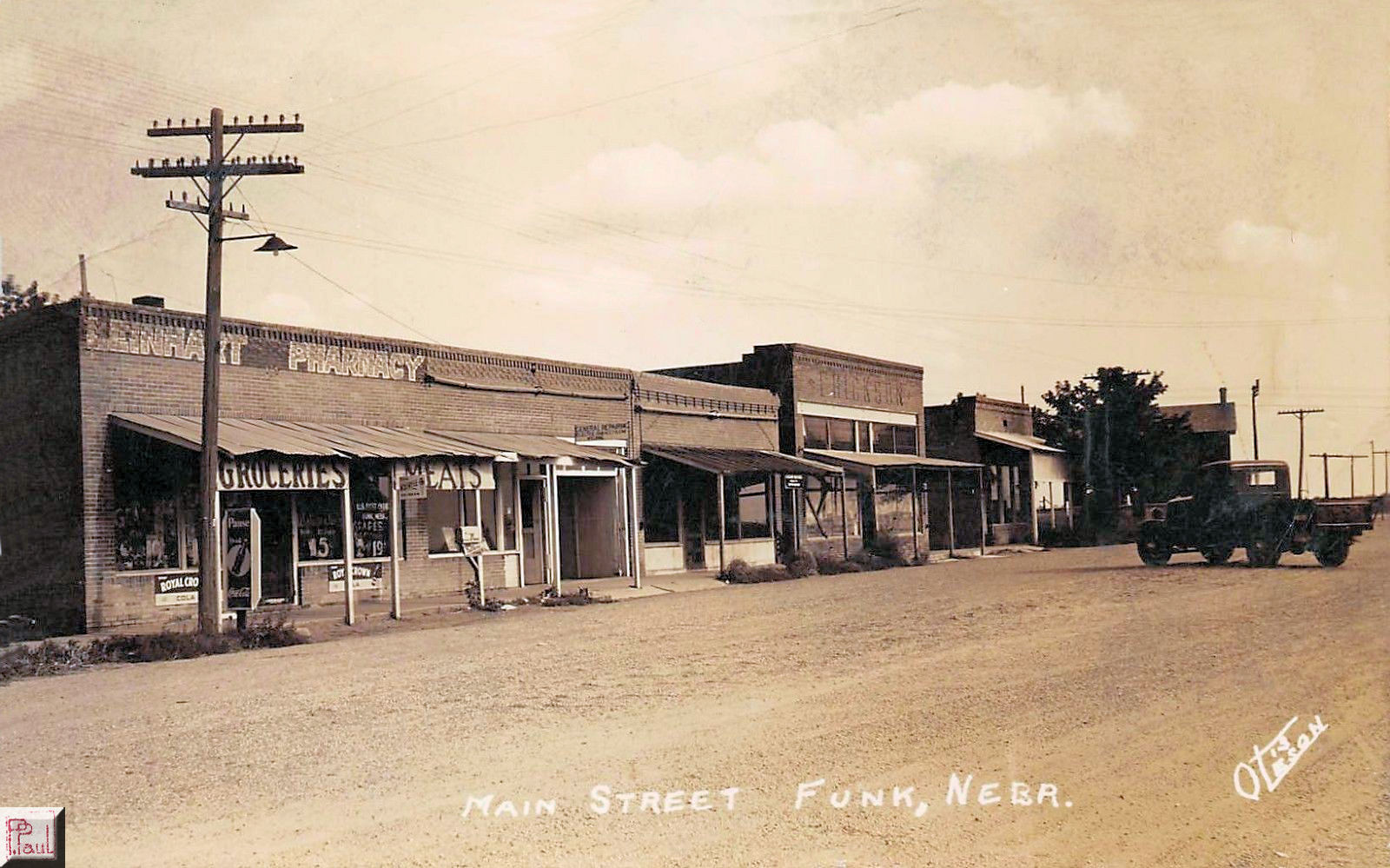 Nebraska – Old Main Street Postcards - Peter D. Paul.com