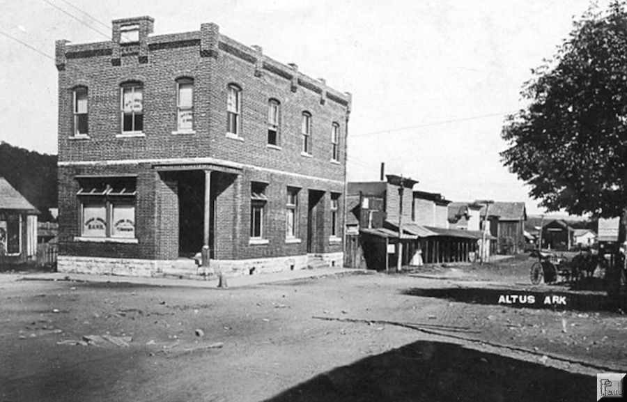 Arkansas old Main street postcard collection
