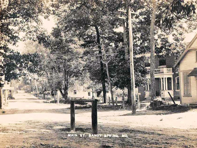 Collection of Maryland Main Street Postcards views