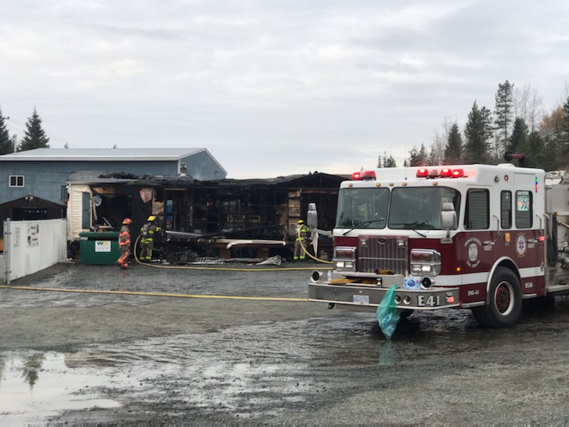 Fire crews attend to modular home blaze in the Hart – Prince George ...