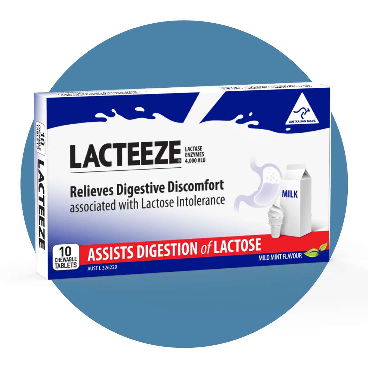 Lacteeze 10 Tablets