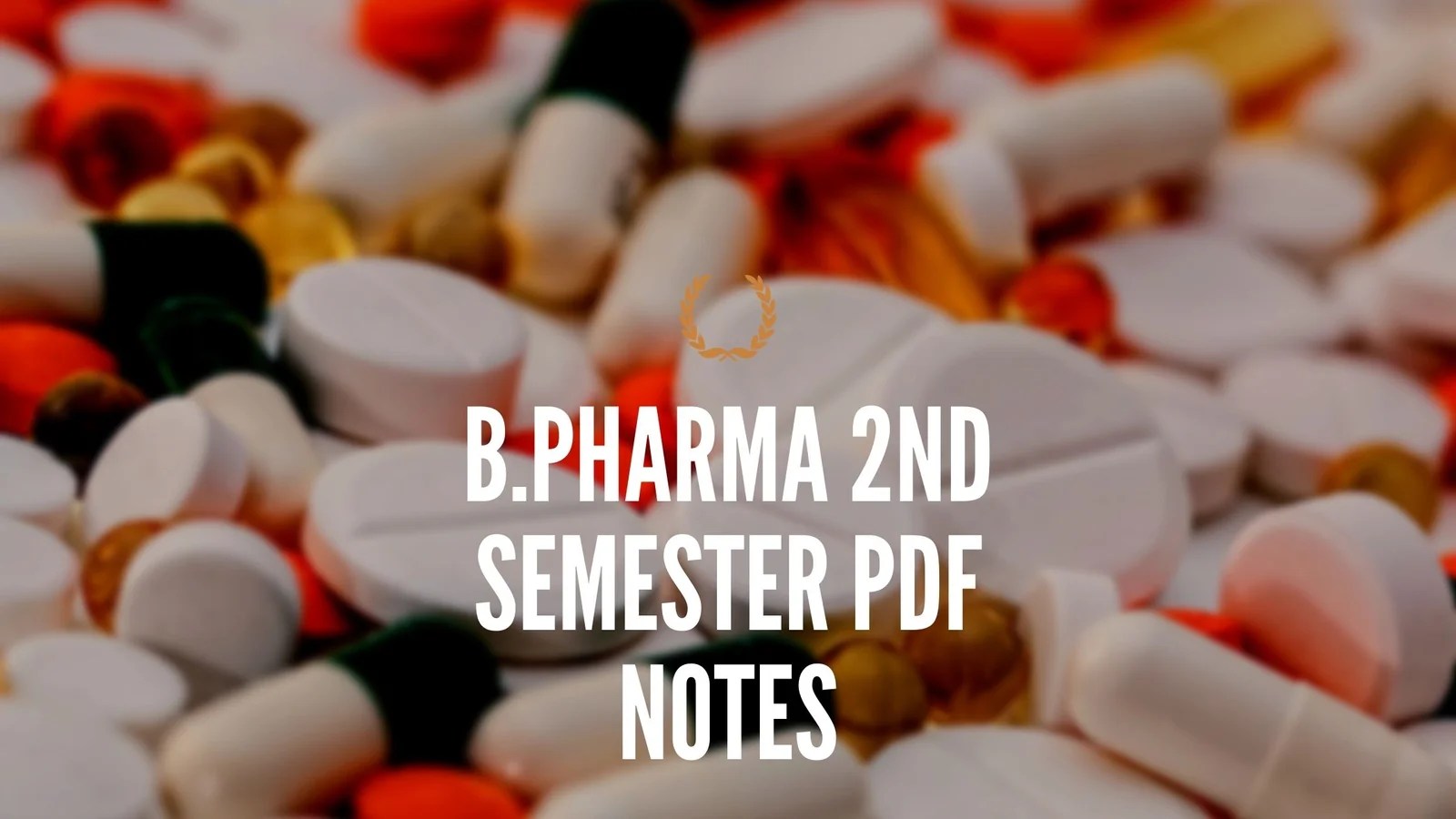 B.Pharma 2nd Semester Phar. Organic chemistry notes - Pharma Tutor ...