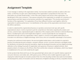 Assignment Template Phdessay