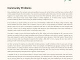 Community Problems Phdessay