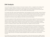 Dell Analysis Phdessay