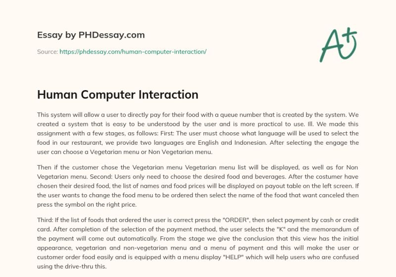 Human Computer Interaction Argumentative Essay Example Studyhippo Com - Download Artistic Dark Picture | Full HD