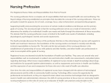 Nursing Profession Phdessay
