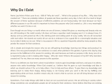 Why Do I Exist Essay Example Phdessay