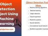 Object Detection Project Using Machine Learning Ideas