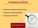Machine Learning Practice Problems Python Ideas
