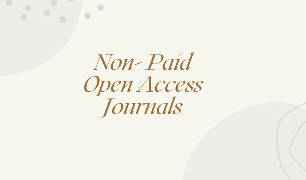 Non paid Open Access Journals Top 100 PhDTalks non-paid-open-access-journals-top-100-phdtalks
