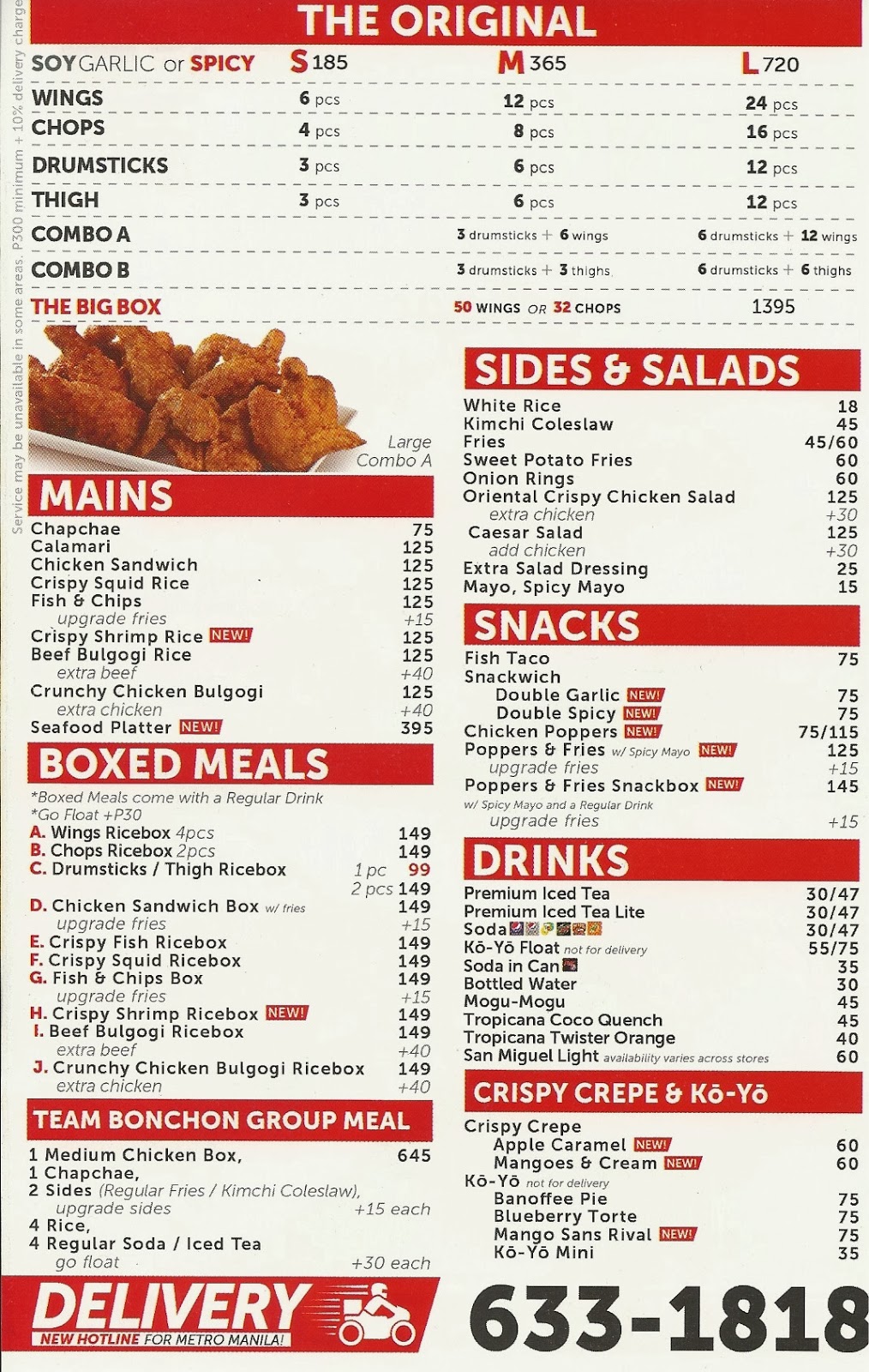 Bon Chon delivery Archives - The Philippine Beat