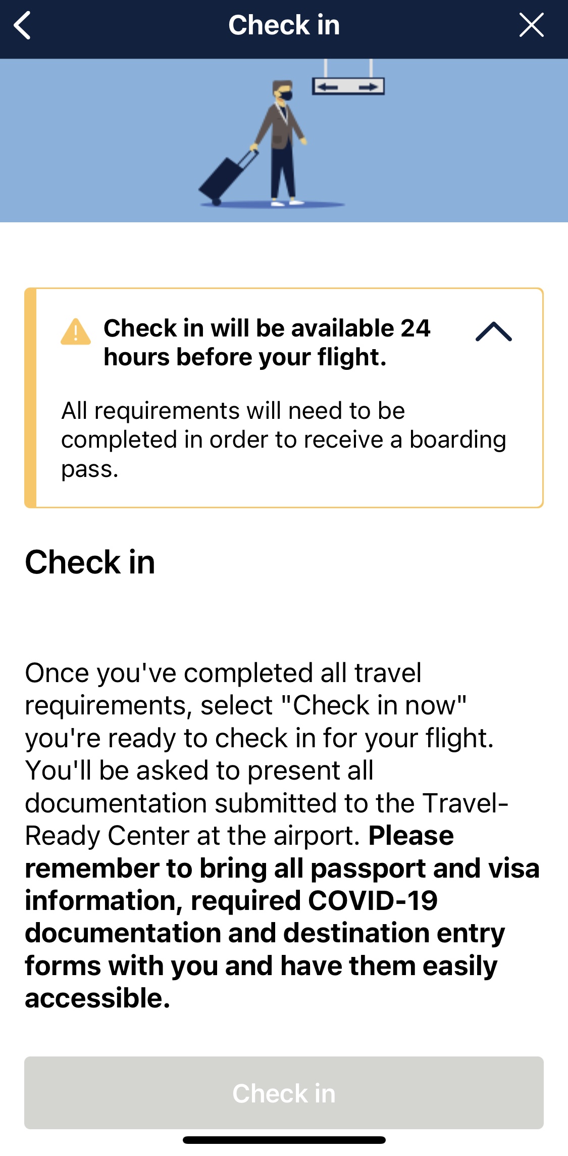 What is United Airlines’ Travel Ready Center?