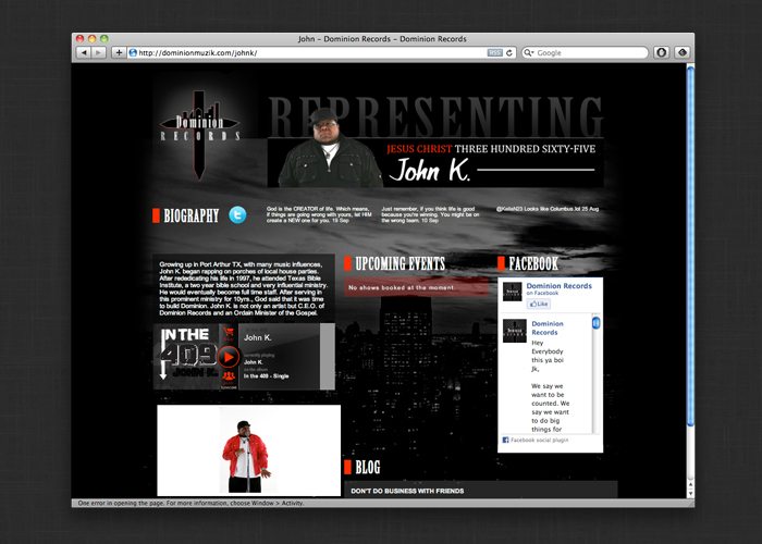 Dominion Records - Philoveracity.com