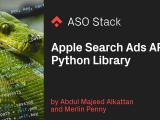 Apple Search Ads Api Python Library