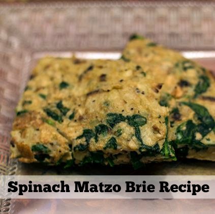 Spinach Matzo Brie - PhoenixBites - PhoenixBites
